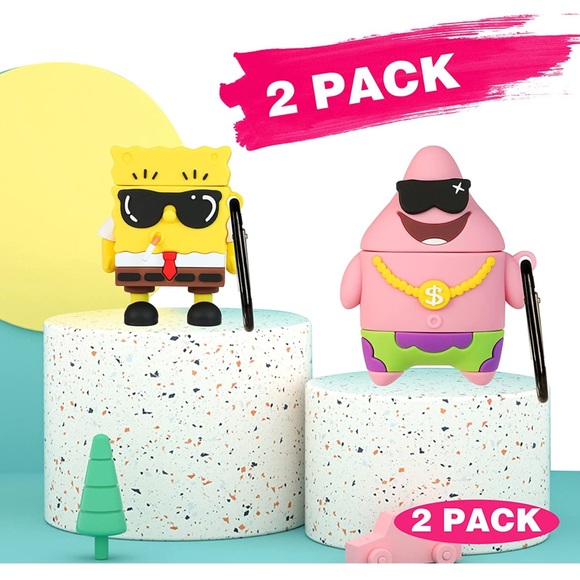 Accessories | Spongebob And Patrick Airpod Case | Poshmark